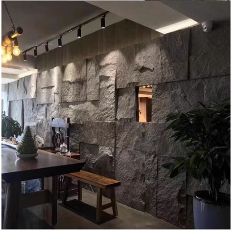 Polyurethane Stone Luxury Pu Faux Stone Wall Cladding 12060cm Pu