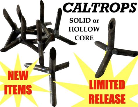 Best Super Sharp Home Defense Ground Spikes Caltrops