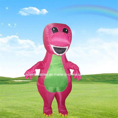 Lovely Barney Advertising Inflatable Moving Costume Inflatable Costume And Inflatable Moving