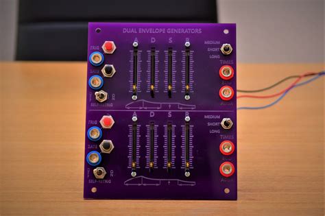 Adsr Envelope Generator Module Synth Diy With Mich