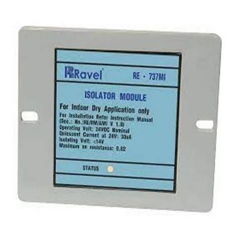 Re 737mi Analogue Addressable Isolator Module At ₹ 2389piece Addressable Monitor Module In