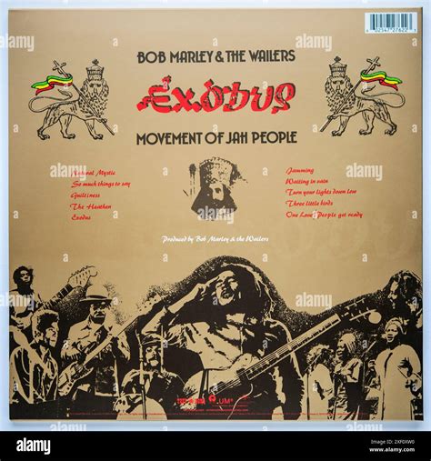 Back Cover Of The 2015 Reissue Of The Exodus Album By Bob Marley And The Wailers Which Was