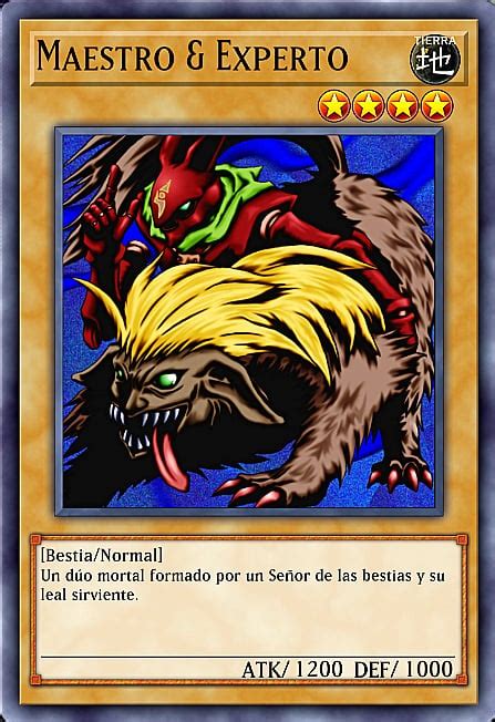 Maestro Y Experto Cartas De Yugioh En Español Ryugiohcartas