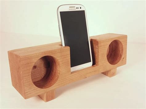 Passive Phone Amplifiers Woodworking Project By David E Craftisian