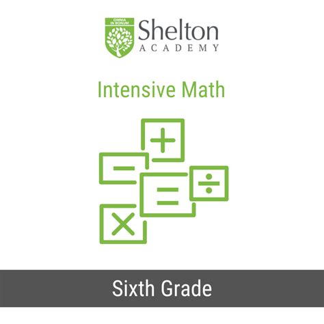 Intensive Math Grades 6 8 Shelton Academy