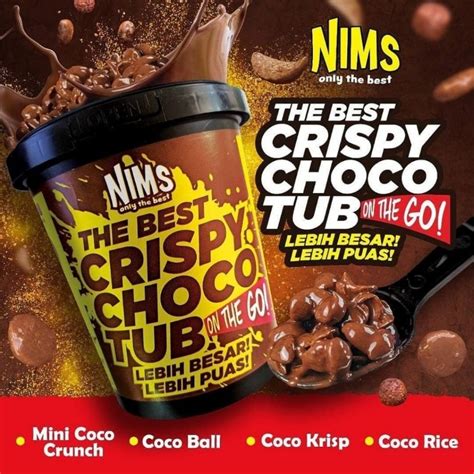 Nims Crispy Chocotub Chocojar Choco Jar Chocolate Jar Shopee Malaysia