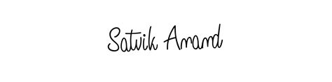 73 Satvik Anand Name Signature Style Ideas Wonderful Esignature