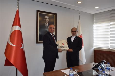 Gazete Hacettepe Haberler Tebriz Üniversitesi Rektöründen Üniversitemize Ziyaret