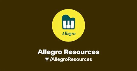 Allegro Resources Instagram Linktree Allegro Resources Instagram Linktree