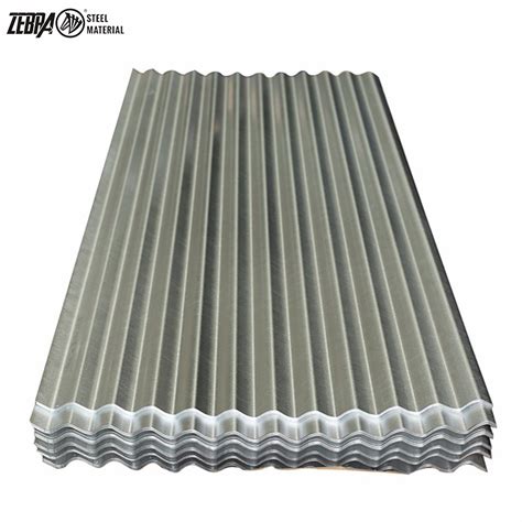 Corrugated Sheets Galvanized Cold Rolled Material Wave Type Steel Plate