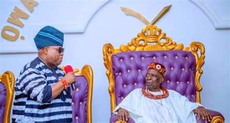 Salis Commiserates With Adeleke Over Aromolarans Demise