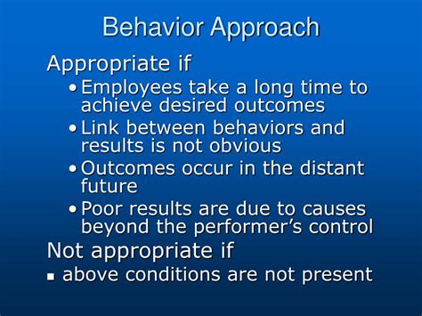Ppt Defining Performance And Choosing A Measurement Approach