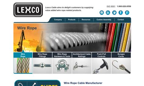 Lexco Cable Mfg Rope Suppliers