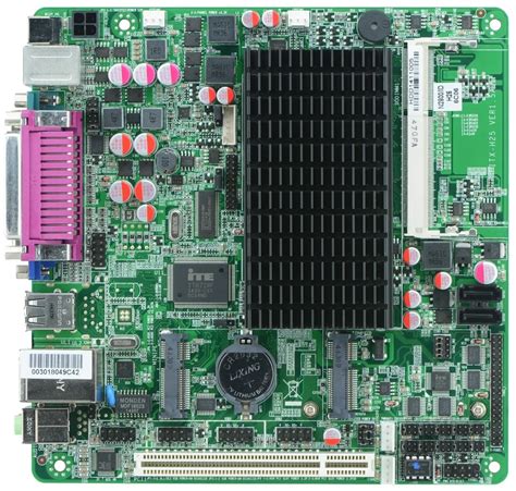 MINI ITX Industrial Embedded Motherboard Itx H Support Intel Atom N GHz Dual Core
