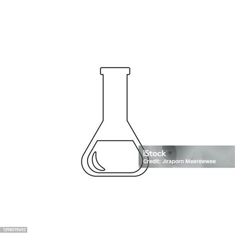 실험실 화학 튜브 세트 유리 비커 튜브 및 병 실험실 실험 도구 홀더의 플라스크 버너 화학 의학 연구 과학 개념을 위한 벡터 일러스트 레이 션 개발에 대한 스톡 벡터 아트