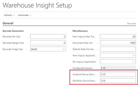 Update Warehouse Insight On Business Central Saas Insight Works