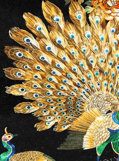 Custom Handmade Peacock Mosaic Art A Symphony Of Color And Elegance