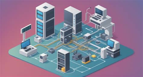 Isometric Insights Computer Network Infrastructure In Perspective