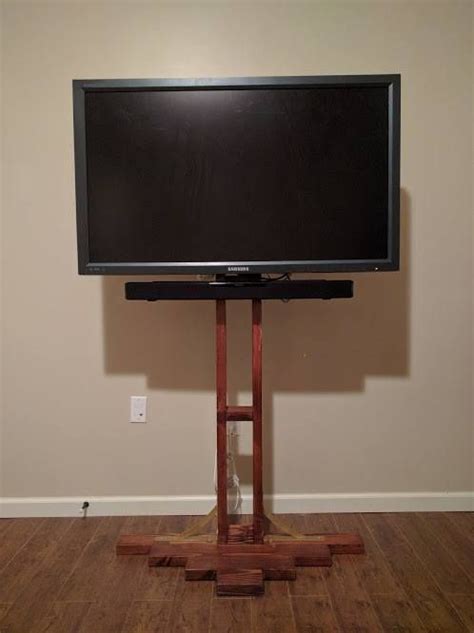 Diy Flat Screen Tv Stand On The Cheap