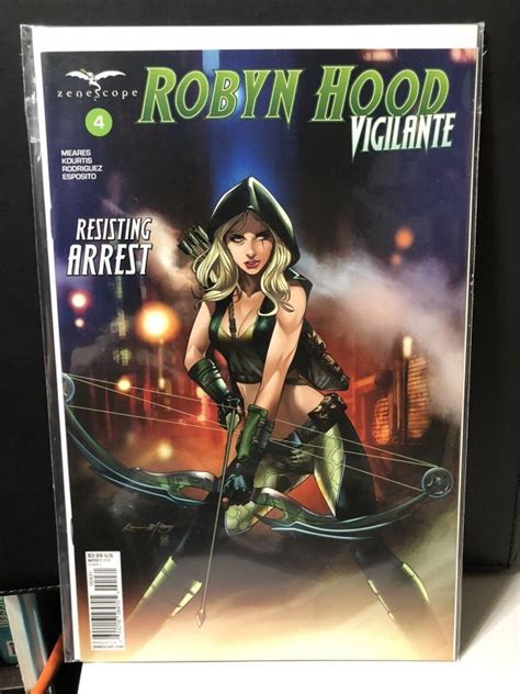 Robyn Hood Vigilante 4 Cover C Mccoy Zenescope 2020 Comic Books