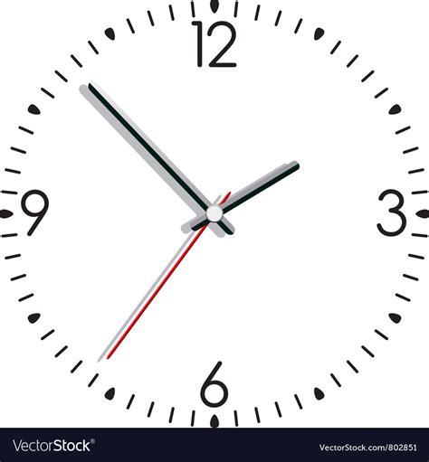Clock Image Vector At Collection Of Clock Image