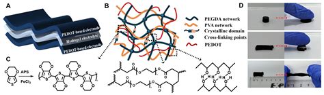 Conductive Polymer Based Double Network Hydrogels For Wearable Supercapacitors