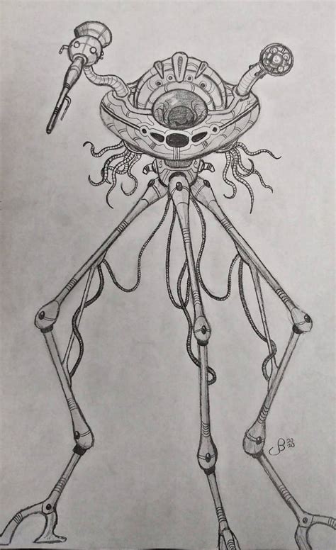 War Of The Worlds Martian Tripod By Docjest1964 On Deviantart
