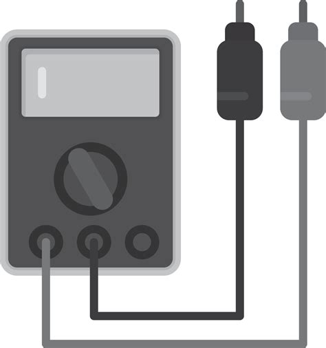 Voltmeter Flat Greyscale Vector Art At Vecteezy