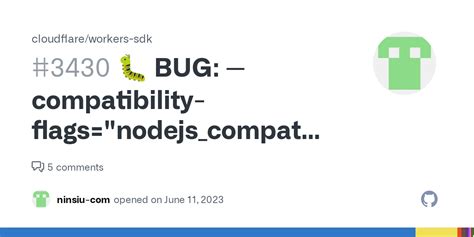 🐛 Bug Compatibility Flagsnodejscompat Experimental Local Doesn
