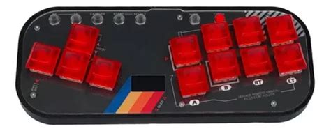 Controle Mini Hitbox Arcade Fighting Box Layout Wasd Frete Grátis