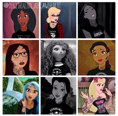 24 Best Images About Emo Princesses On Pinterest Disney Emo Disney Princess And On Friday