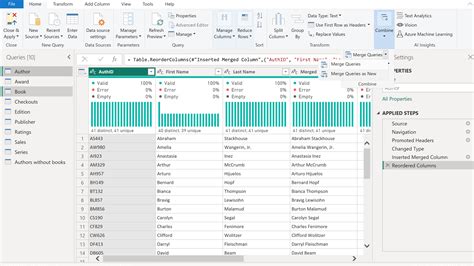 The Data School Merges In Powerbi