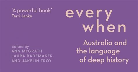 Leonie Stevens Reviews Everywhen Australia And The Language Of Deep