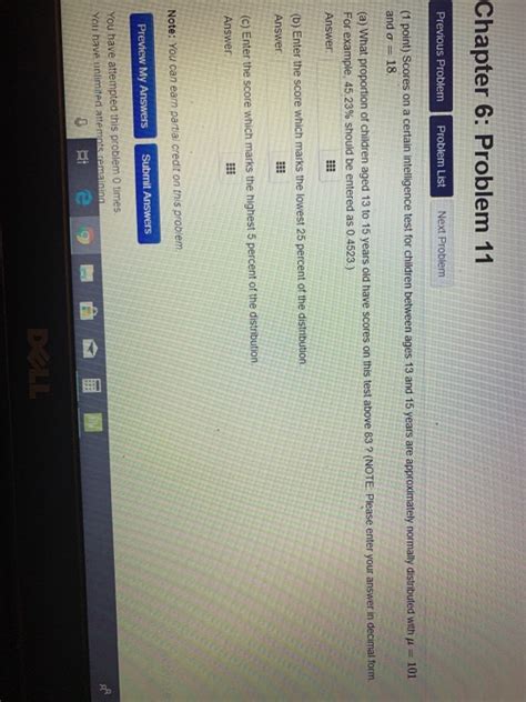 Solved Chapter 6 Problem 11 Previous Problerm Problem List