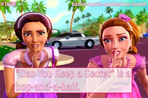 Can You Keep A Secret Barbie Movie Confessions
