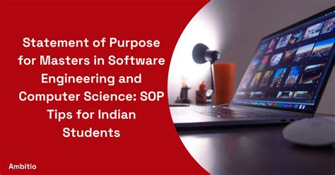 Statement Of Purpose For Masters In Software Engineering And Computer Science Sop Tips For