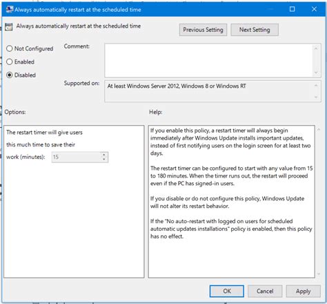 How To Disable Automatic Restart In Windows 10 After Updates