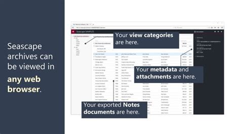 IBM Notes Application Archiving Introduction To Seascape For Notes PPT