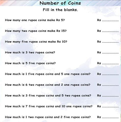 Class Money Basics Problems And Solved Examples Math Square