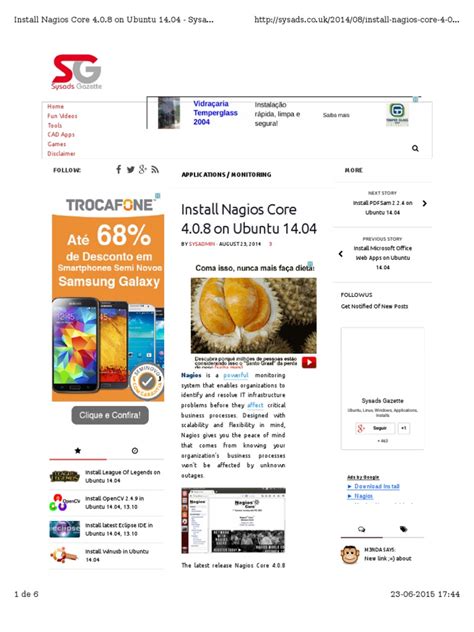 install nagios core 4 0 8 on ubuntu 14 04 sysa pdf ubuntu
