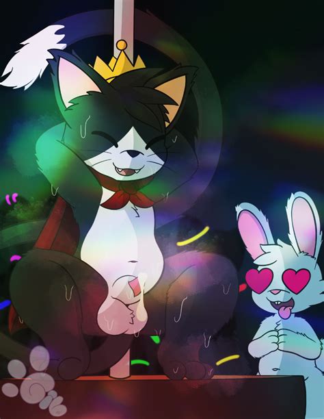 Rule 34 Anthro Bodily Fluids Cait Sith Ff7 Cape Cat Sith Celtic Mythology Clothing Crown Cum