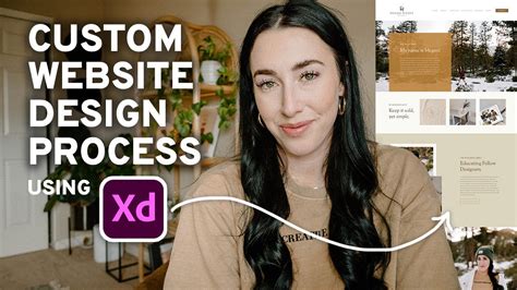 Website Design Process With Adobe Xd Website Design Tutorial Web