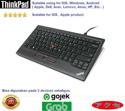 Promo Lenovo Thinkpad Usb Wired Compact Keyboard With Trackpoint Original Diskon 8 Di Seller