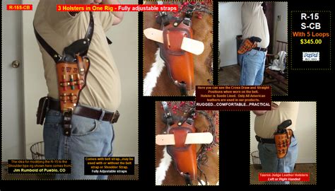 Judge Multi Purpose Shoulder Belt Holster — Frontier Leather