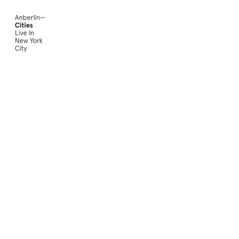 Anberlin Cities Live In New York City Cd 810488021578 Ebay