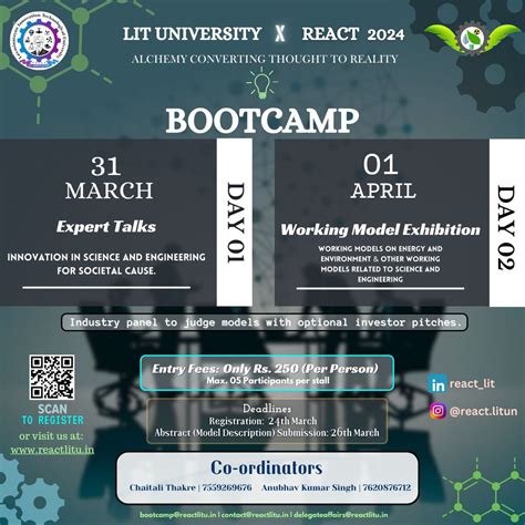React Lit University Nagpur On Linkedin Greetings From React24 Get