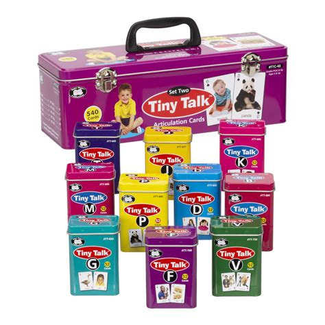 Tiny Talk® Articulation Cards Set 2 Bundle
