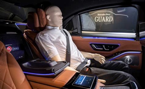 2022 Mercedes Benz S Class Guard Breaks Cover