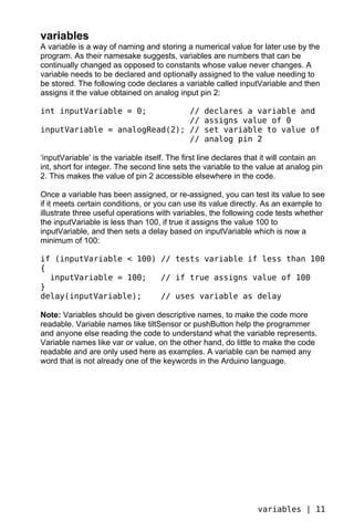 Arduino Programming Notebook PDF