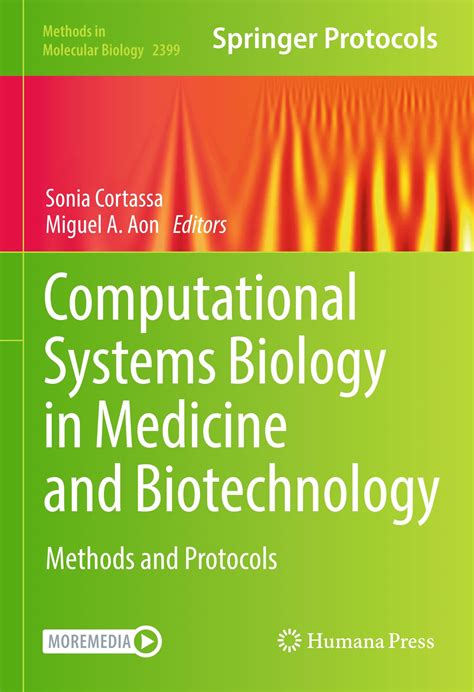 Computational Systems Biology In Medicine And Biotechnology Methods